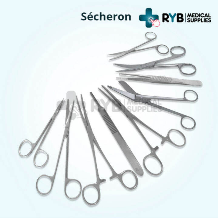 Bandage/Surgical Scissors and Forceps (Iris, Bandage, Mayo, Pean ...
