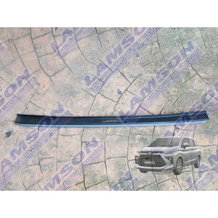 Toyota Avanza 2022 - 2023 Rear Step Sill Bumper Protection Plate ...