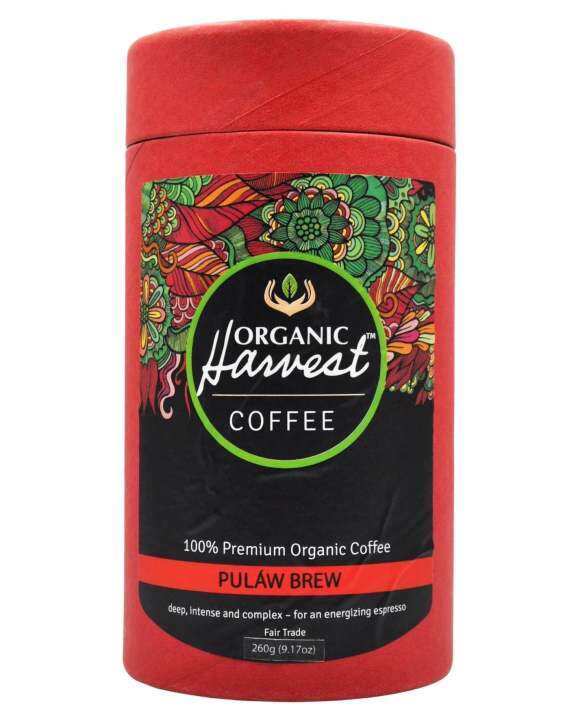 Organic Harvest Coffee Beans Canister - Pulaw Brew (250g) | Lazada PH