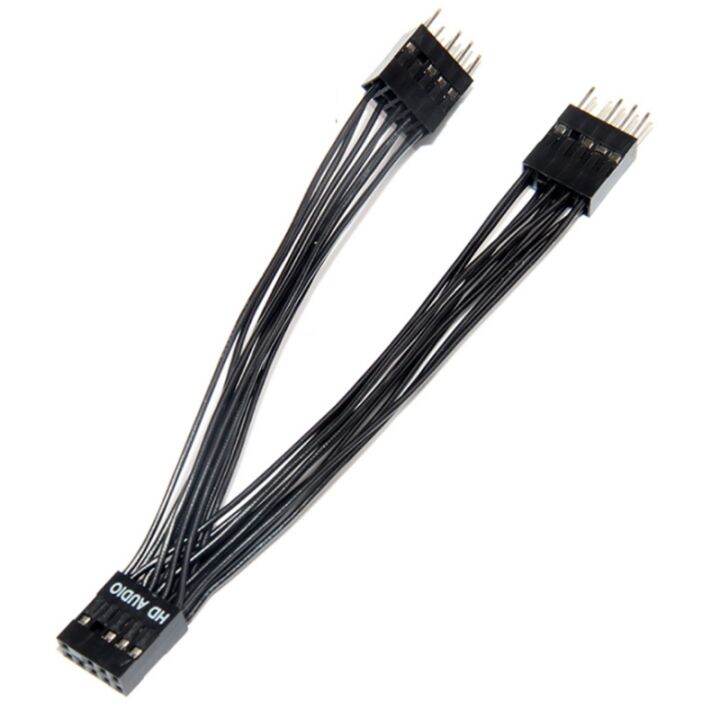 10cm USB Motherboard Header Extension Cable 9 Pin Male to Female Header ...