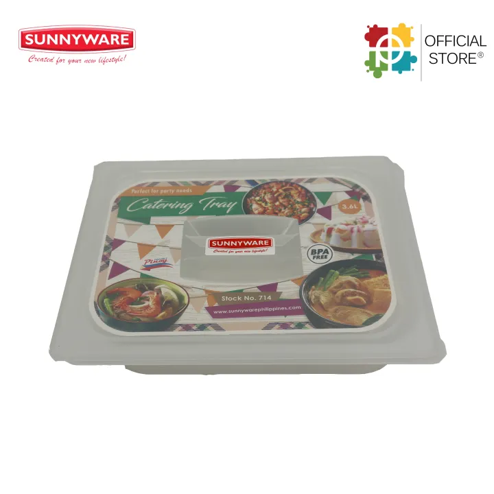 SUNNYWARE BUFFET CATERING TRAY 3.5L | Lazada PH