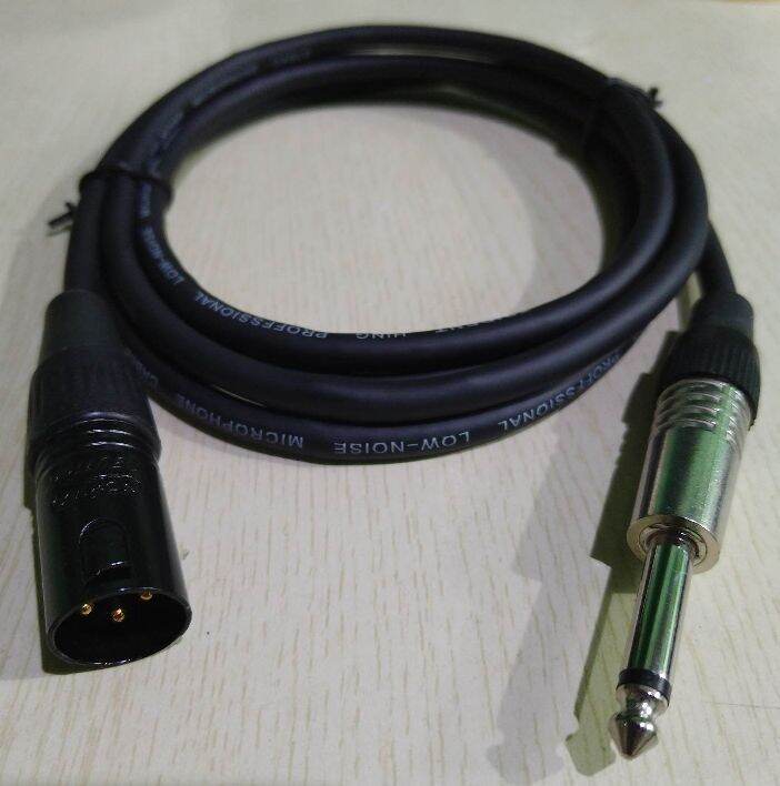 XLR male to PL-55 mono 1meter cord premium quality heavy duty | Lazada PH