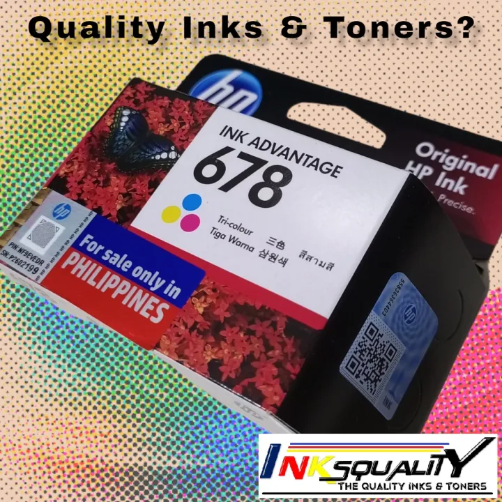 HP 678 (CZ108AA) Tri-color Ink Cartridge | Lazada PH