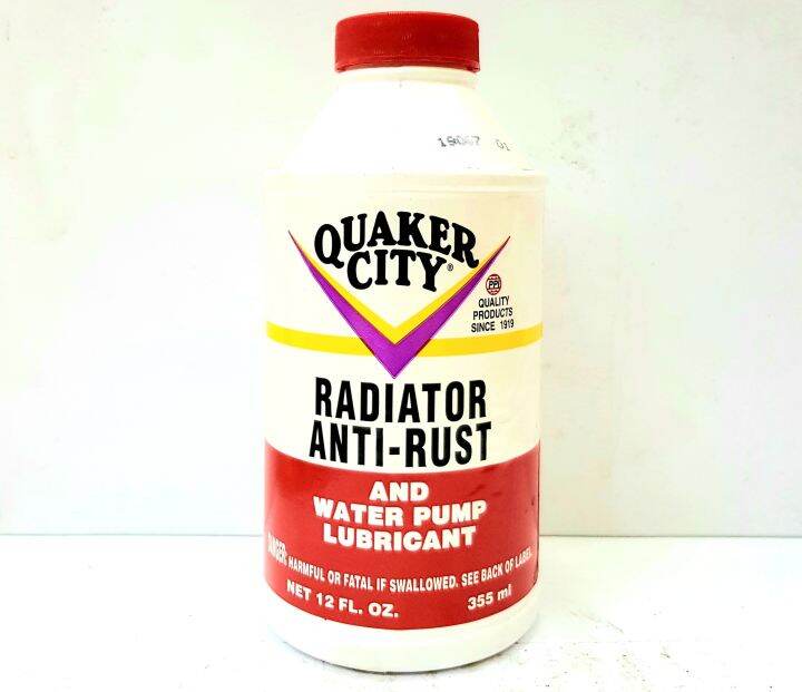 [HCM]Quaker City Radiator Anti-Rust 355ml - Bảo dưỡng chống sét két bơm ...