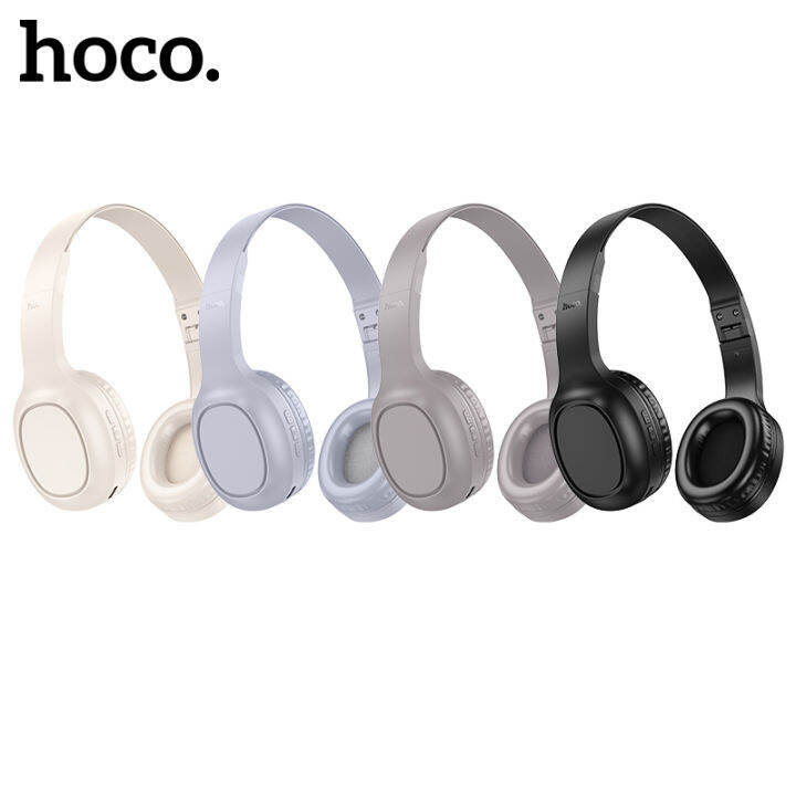 Hoco Original 100% W46 Wireless Bluetooth Headphone Over The Ear Foldable Headphone Bluetooth 5. ...