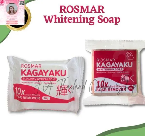 Rosmar Kagayaku Soap New Packaging / Condensada Milk Soap ...