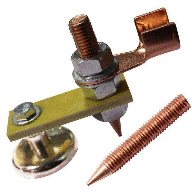 Metalworking Magnet Head Magnetic Ground Clamp Metal Plate Support Tool ...
