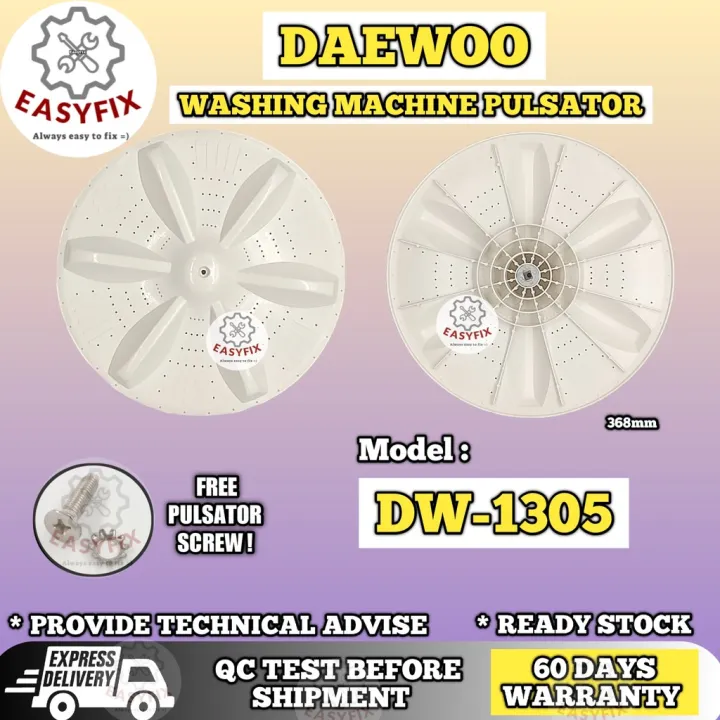 DW-1305 DAEWOO WASHING MACHINE PULSATOR ( PINGGAN MESIN BASUH ) | Lazada