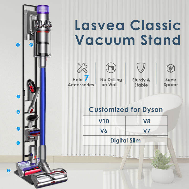 Lasvea Vacuum Stand for Dyson V15 V12 Digital Slim Micro V10 V8 V7 ...