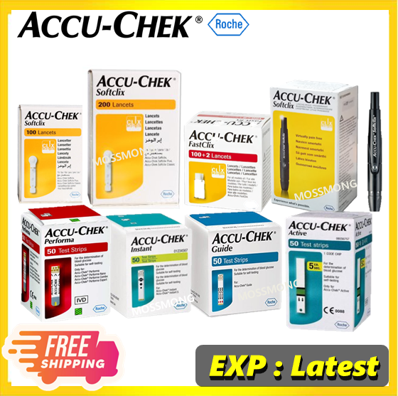 Accu chek / Active / Performa / Instant / Guide / Softclix / Fastclix ...