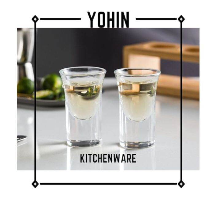 20ml Shooter Glass Shot Glass / Cocktail Glass / 厚底子弹杯 | Lazada
