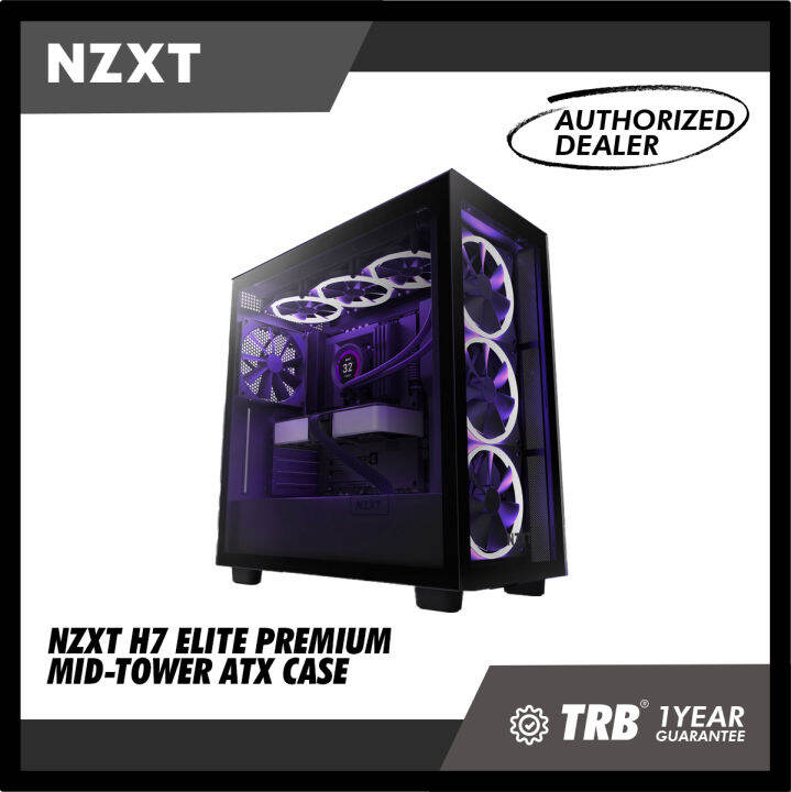 NZXT H7 ELITE PREMIUM MID-TOWER ATX CASE | Lazada PH