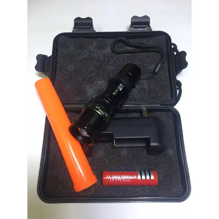 Fast Fashion COD Rechargeable Cree LED Flashlight 50000w | Lazada PH