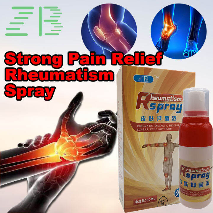 ZB 30ML Rheumatoid Bunion Pain Joint Pain Spray Muscle Sore Bruises ...