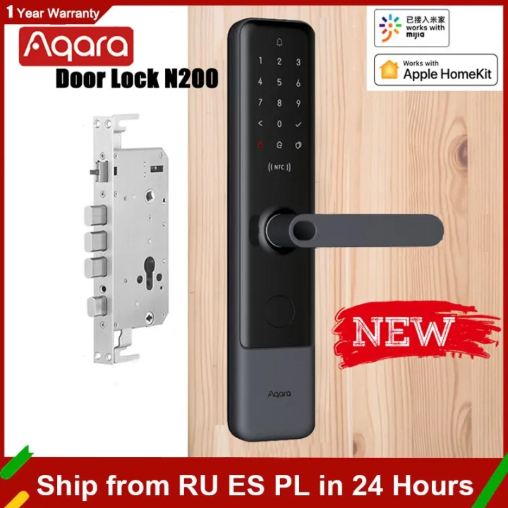 Aqara N100/N200 Smart Door Lock Fingerprint Password Bluetooth ...