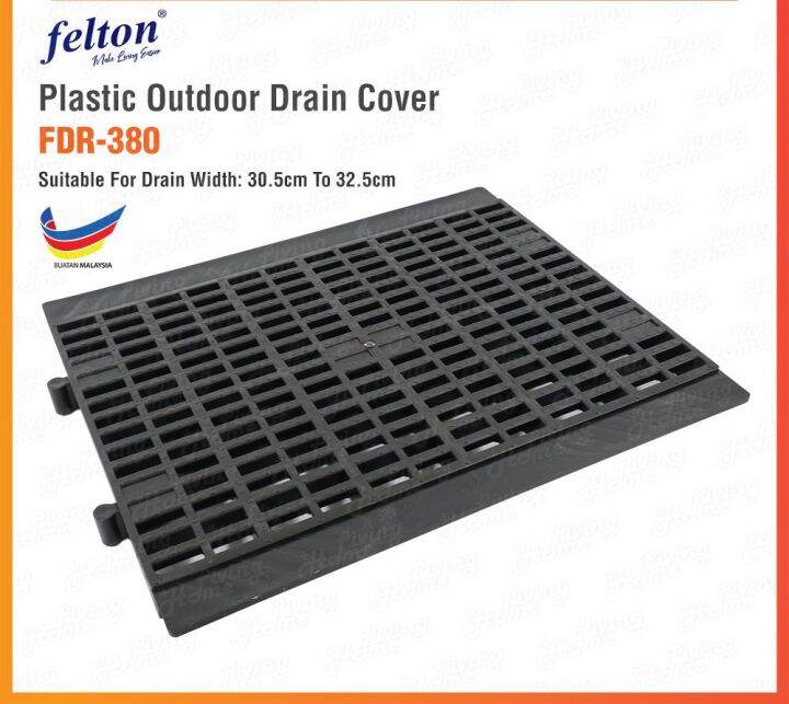 Plastic Outdoor Drain Cover (Penutup Longkang Plastik) Drain Width 30 ...