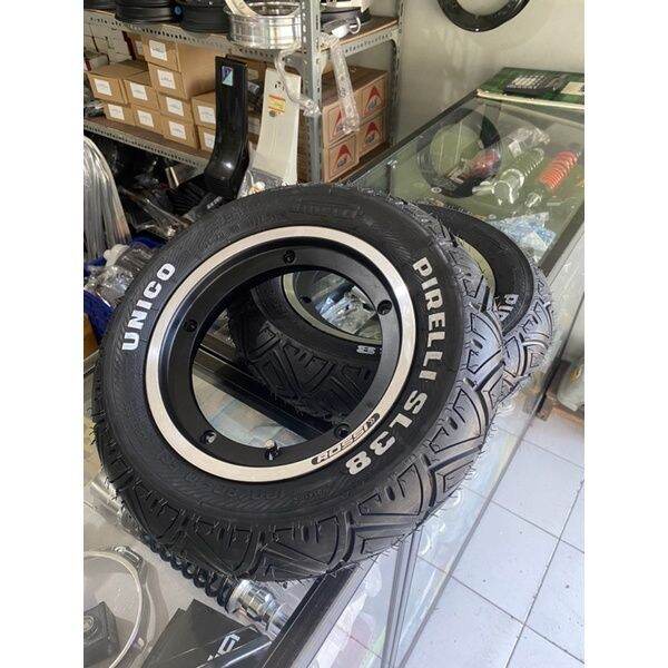 velg tubeless vrossi ban pirelli SL38 unico vespa ring 10 | Lazada ...