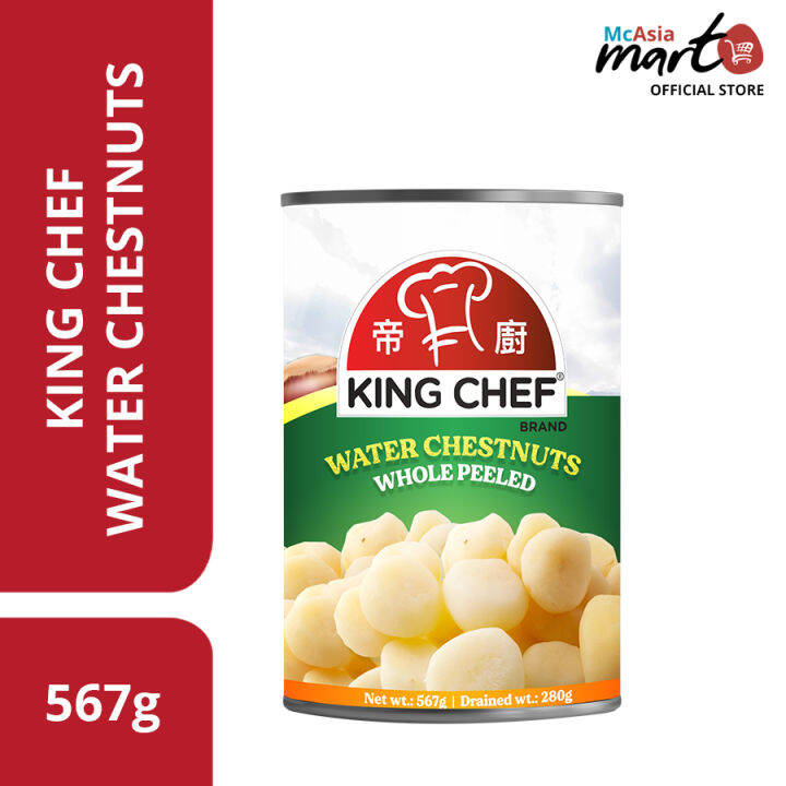 KING CHEF CANNED WATER CHESTNUT WHOLE 567G | Lazada PH