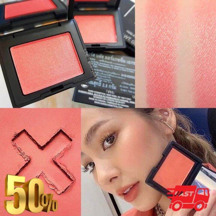 บลัชออนติดทนนาน บลัชออน NARS Mini Blush 2.5 g. สี #Orgasm X ฉลากไทย ที่ ...