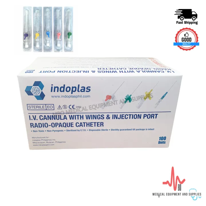 IV Cannula 100pcs/box - G18, G20, G22, G24, G26 | Lazada PH