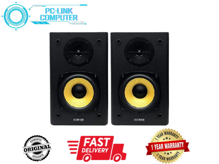 EDIFIER R1000T4 BLACK 2.0 BOOKSHELF SPEAKER SYSTEM | Lazada PH