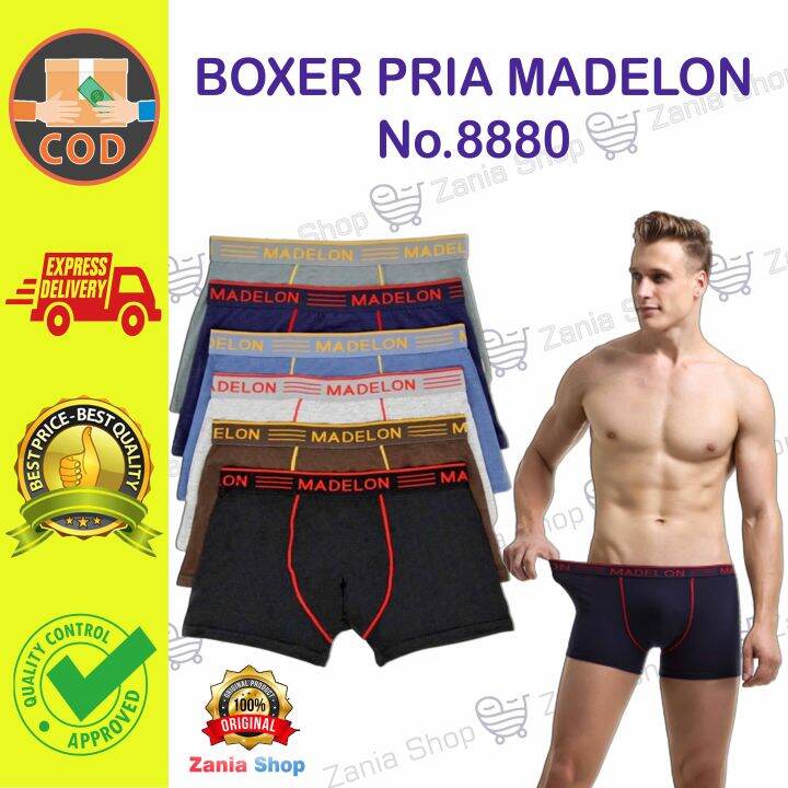Boxer Pria Madelon Art 8880 - boxer pria - brief - Celana Dalam Cowok ...