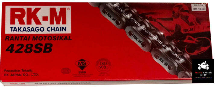 RKM 428SB CHAIN READY STOCK | Lazada