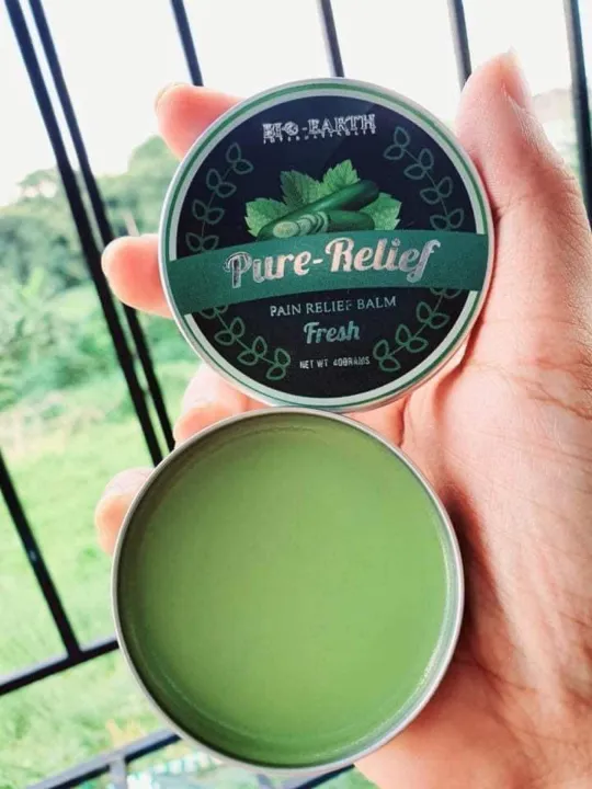 Pure Relief Balm Bio-Earth Pain Relief Haplas | Lazada PH