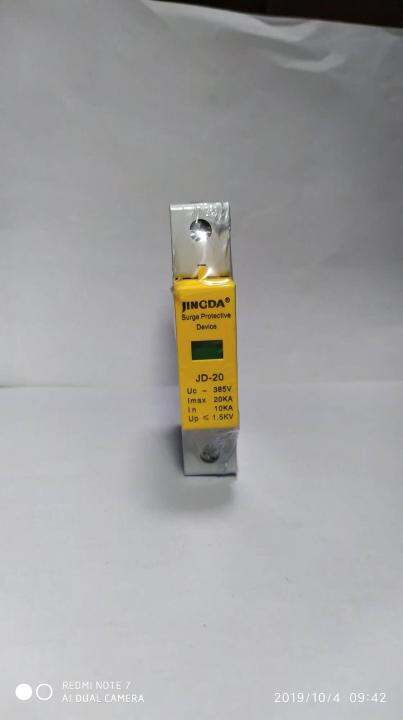 AC SPD 1P 10ka-20ka 385V Surge Protection Over Device Jingda Brand | Lazada PH