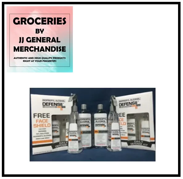 Defensil Isopropyl Alcohol Defence Kit | Lazada PH