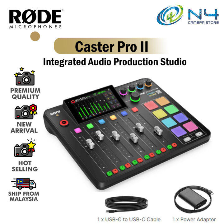 RODE Caster Pro II Integrated Audio Production Studio | Lazada