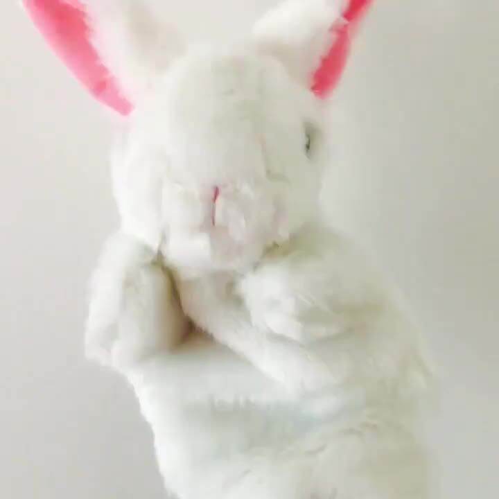 (ร้อน) การ์ตูนตุ๊กตาช้างแพนด้าแมวหุ่นมือตุ๊กตาการเรียนรู้ของเล่นเพื่อ ...