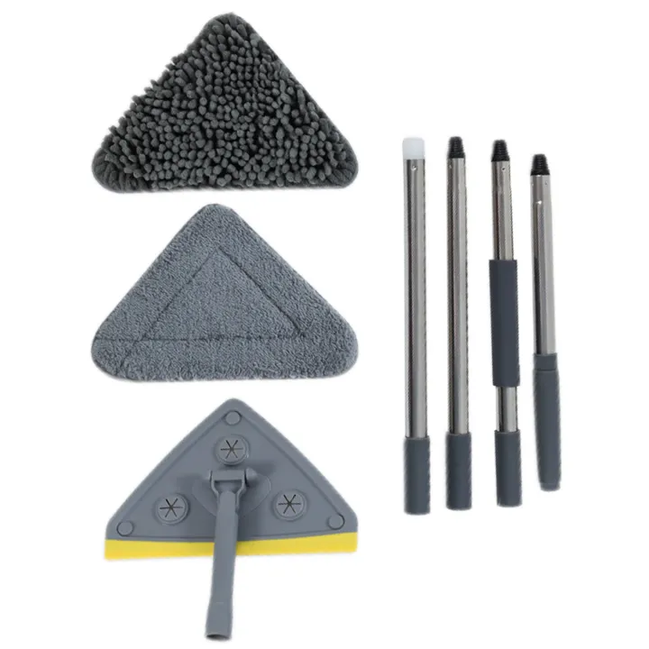 Wall Cleaning Mop Microfiber Dust Mop Baseboard Cleaner Tool Ceiling ...