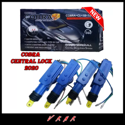 Cobra Central Lock Module Bracket 5 Wires Locking System 4 Door ...