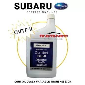 SUBARU CVTF-II AUTO TRANSMISSION FLUID 1 LITRE | Lazada