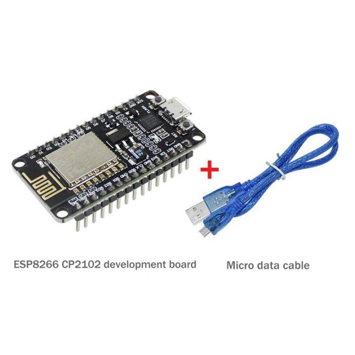 ESP8266 CP2102 Single-Chip Board Black Development Board +USB Cable ESP ...