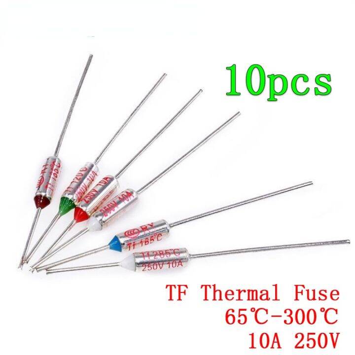 5 TF Temperature Fuse RY 10A 250V 65C 73C 75C 85C 100C 110C 120C 130C ...