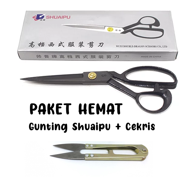 Paket Hemat Gunting Shuaipu + Gunting Cekris | Lazada Indonesia