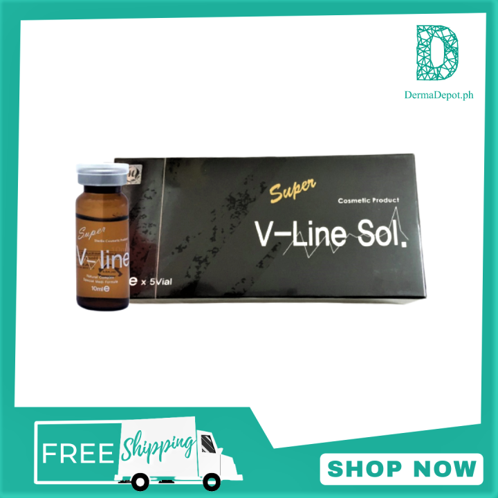 Super V-line Sol 5 Vials [100% Authentic from Korea] | Lazada PH