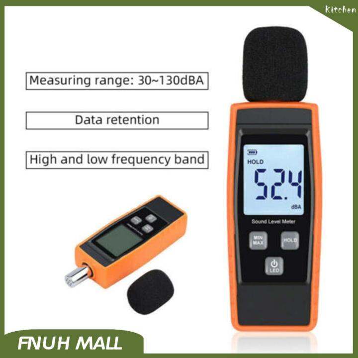 Smart Sensor Digital Sound Level Meter Digital Noisemeter Lcd Sound Level 30 130db Reader Noise