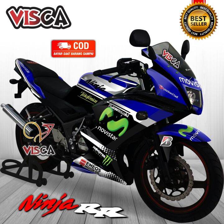 Decal Ninja RR 150 Full Body Stiker Ninja RR 150 Full Body Movistar ...