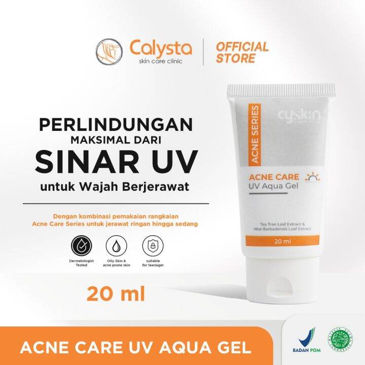 Calysta Acne Care– UV Aqua Gel | Lazada Indonesia
