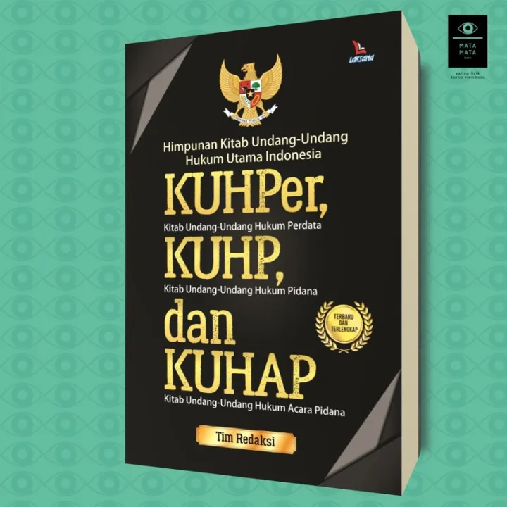 Himpunan Kitab Undang-Undang Hukum Utama Indonesia KUHPer, KUHP, dan KUHAP | Lazada Indonesia