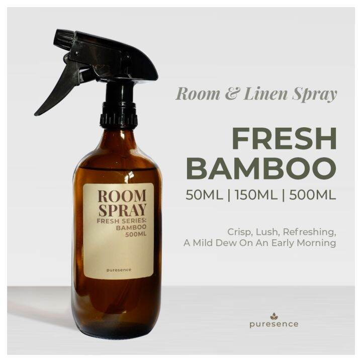 Fresh Bamboo Anti-Bacterial Room Spray Linen Spray Deodorizer Air ...
