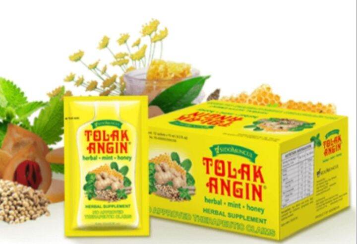 Tolak angin syrup 4 sachets cough remedy Lola Remedios 4 sachet Tolak ...