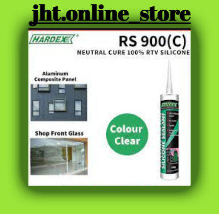 Hardex RS900 Neutral Cure Silicon Sealant I 100% Silicon Rubber Non ...