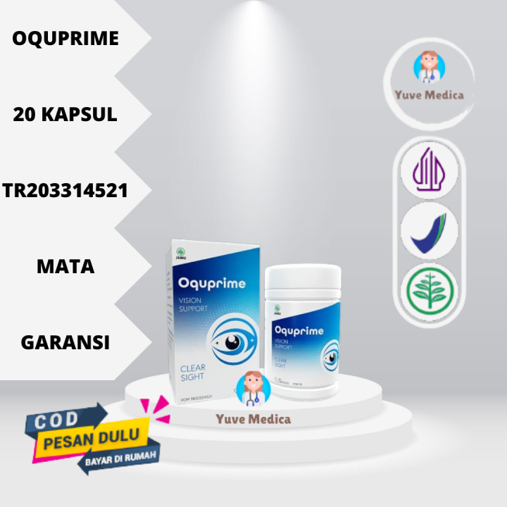 Obat Sakit Mata Selain Tetes Mata Oquprime 20 Kapsul di Surabaya ...