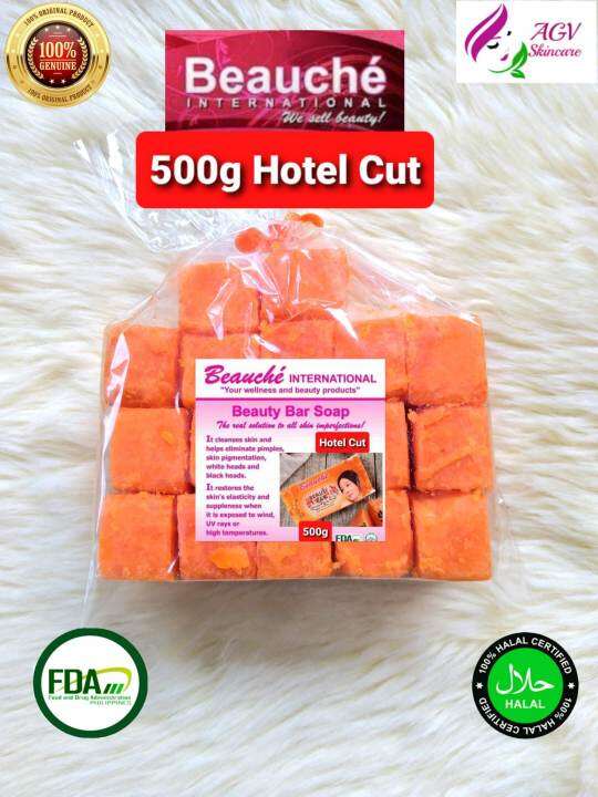BEAUCHE BEAUTY SOAP (500G) HOTEL CUT.. | Lazada PH