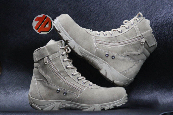 sepatu bot pendek delta Usa boots arboo safety septi ujung besi ...
