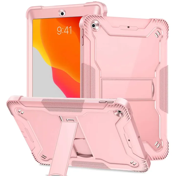 สำหรับ iPad 10th Generation 10.9นิ้ว2022พร้อม Kickstand Heavy Duty ยาง ...
